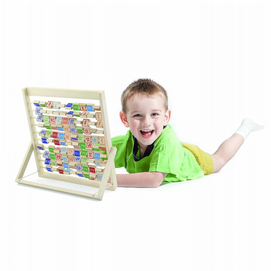 Viga Wooden Learn Multiplication Frame – Hands-On Math Toy for Kids ...